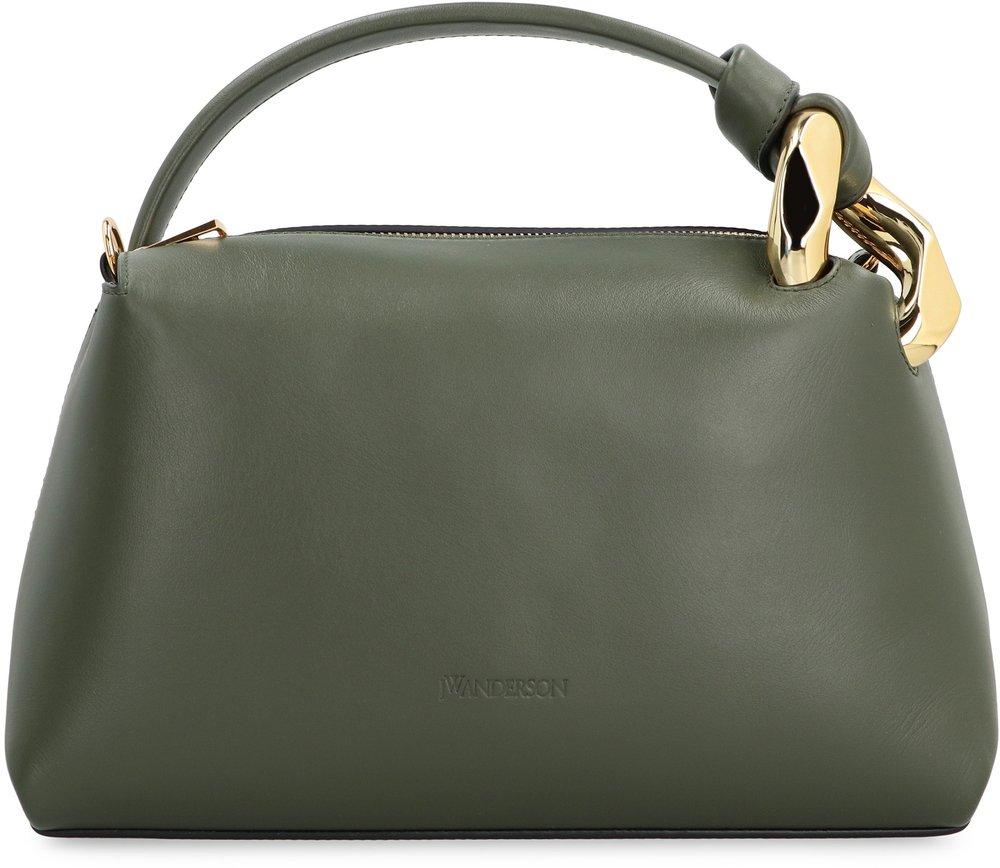 JW Anderson Corner Top Handle Bag in Green | Lyst