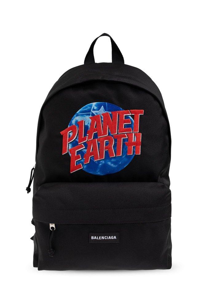 Balenciaga Explorer Zipped Backpack in Red for Men | Lyst