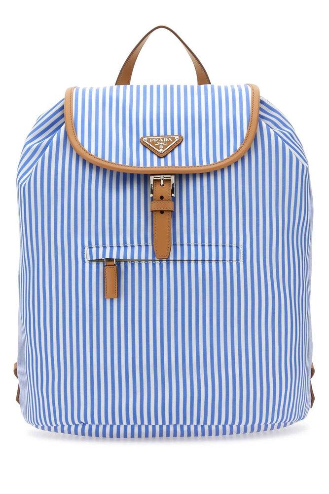 Prada Backpacks in Blue for Men | Lyst