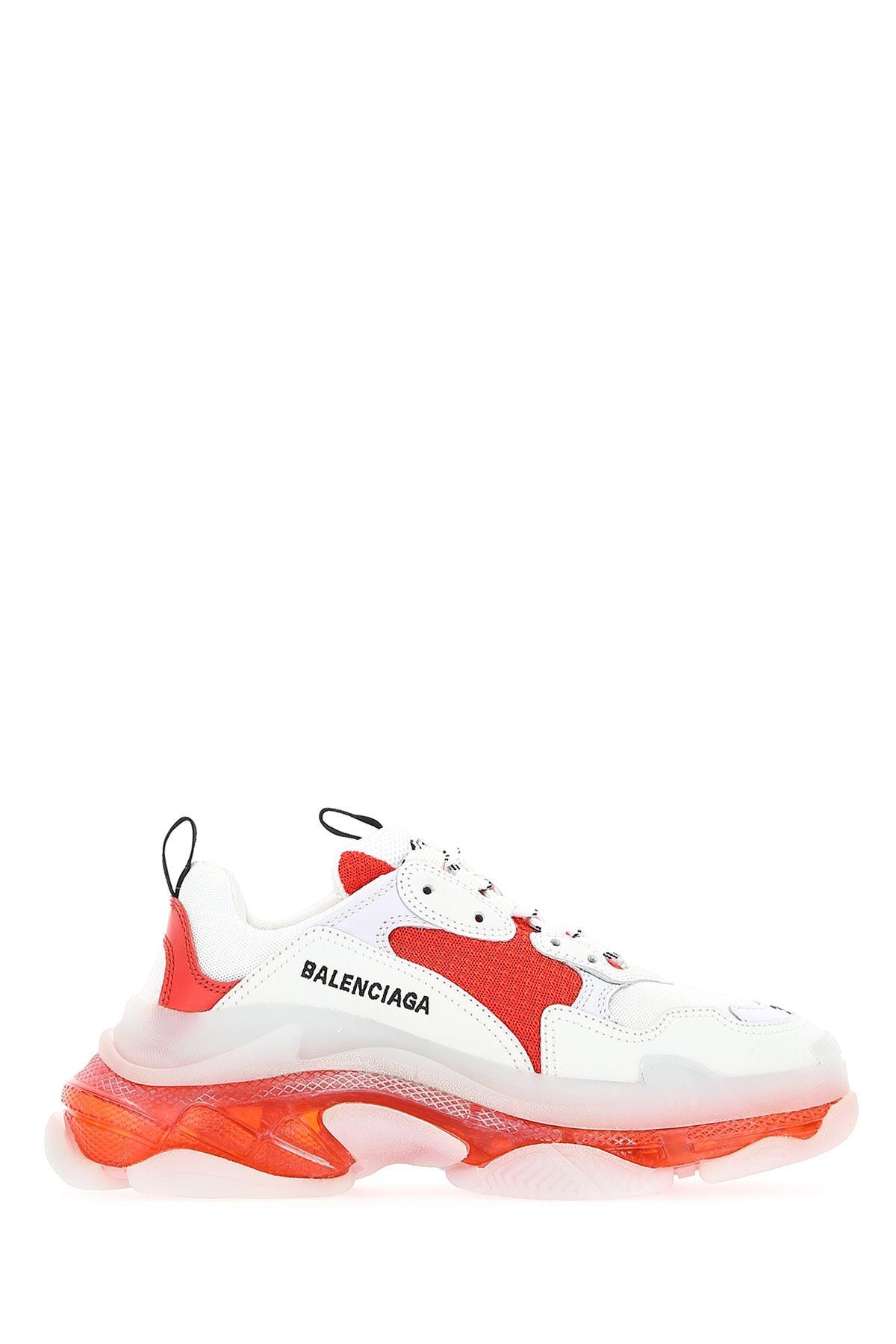 Buy triple s red balenciaga cheap online