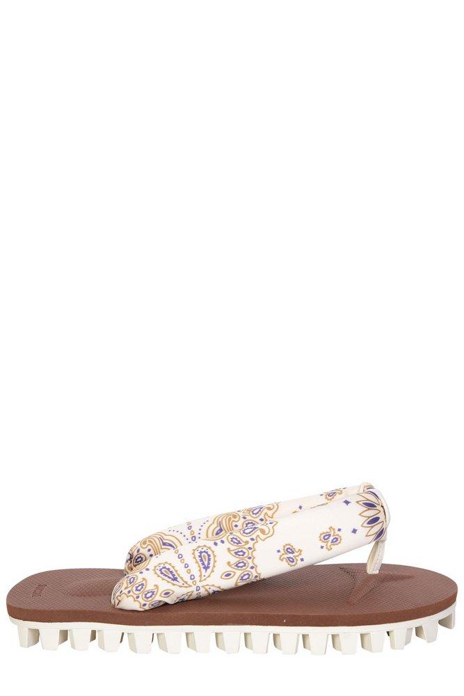 Suicoke Gta Thong-Strap Slip-On Sandals in Pink | Lyst