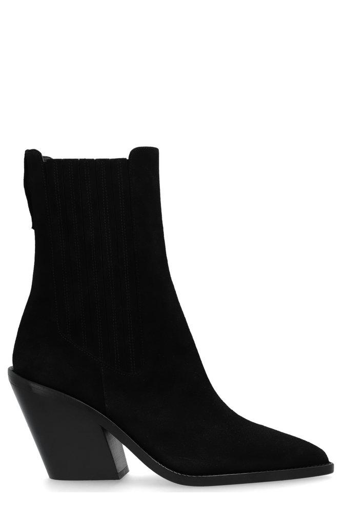 IRO Mazola Pointed-toe Boots in Black | Lyst