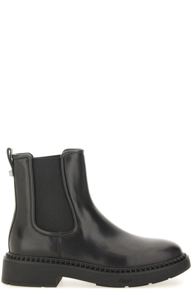 Ash Madison Chelsea Boots in Brown | Lyst