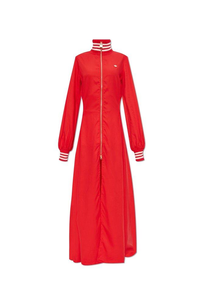 adidas Originals Dress With Logo in Red | Lyst