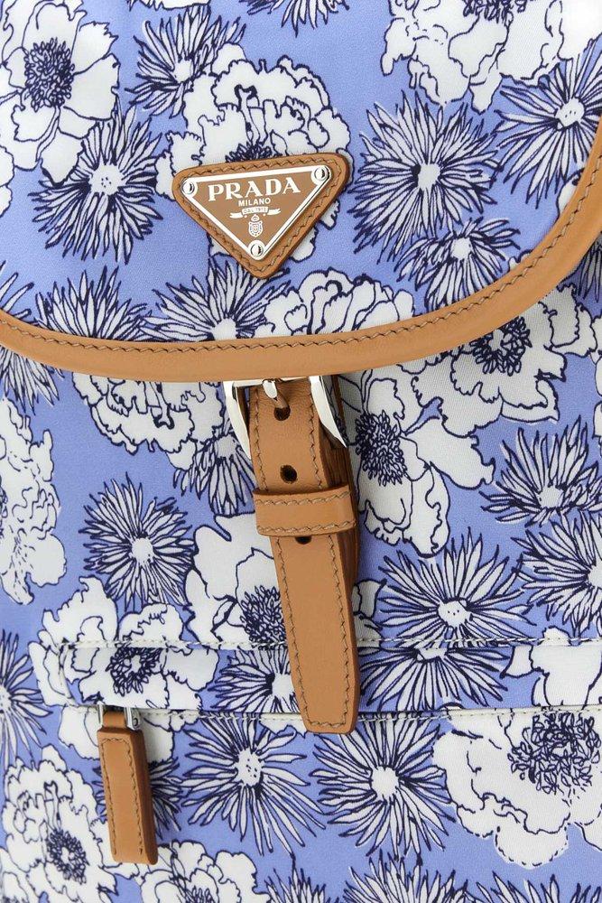 Prada Backpacks In Blue For Men Lyst