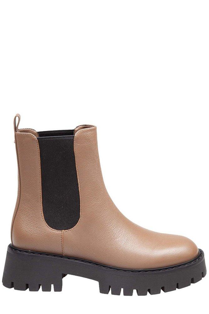 MICHAEL Michael Kors Asher Ankle Boots in Brown | Lyst