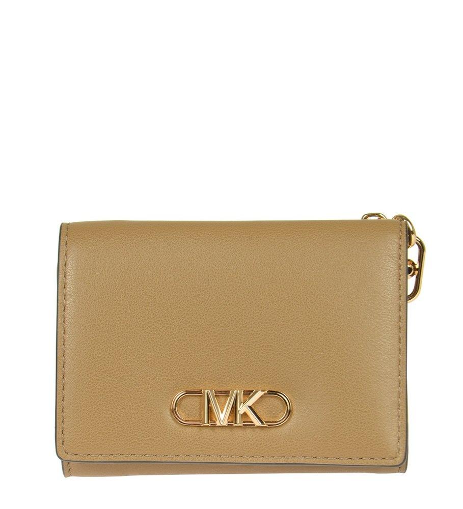 Michael Kors Parker Medium Tri-fold Wallet in Natural | Lyst Michael Kors Parker Medium Tri-fold Wallet in Natural | Lyst