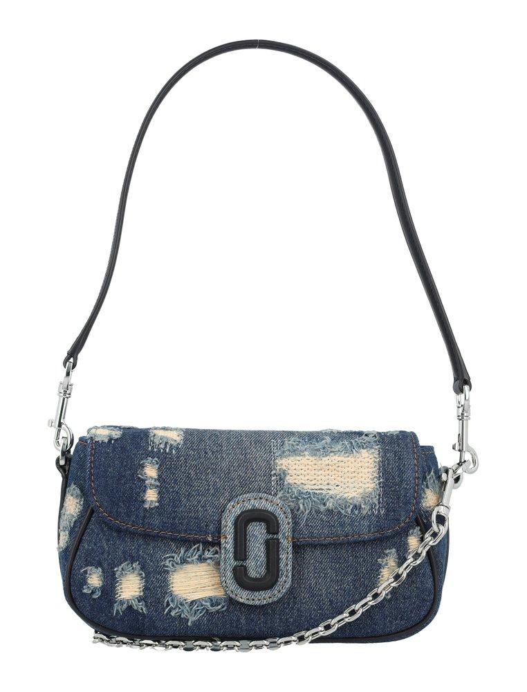 Marc Jacobs The Small Denim Shoulder Bag in Blue | Lyst