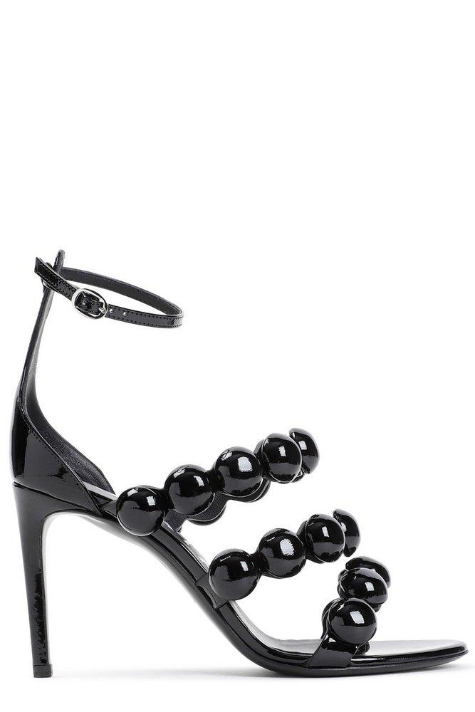 Alaïa Sphere Sandals in Black | Lyst