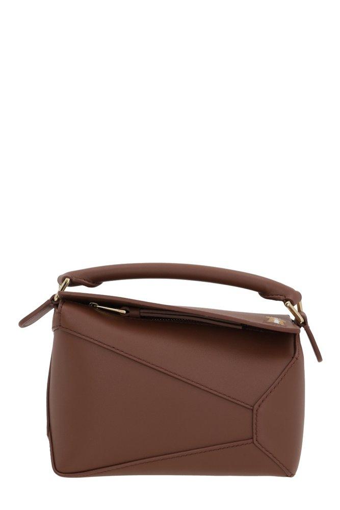 Loewe Hamster Mini Puzzle Bag in Brown | Lyst