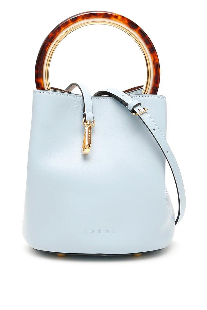 Marni Mini Pannier Tote Bag in Blue | Lyst