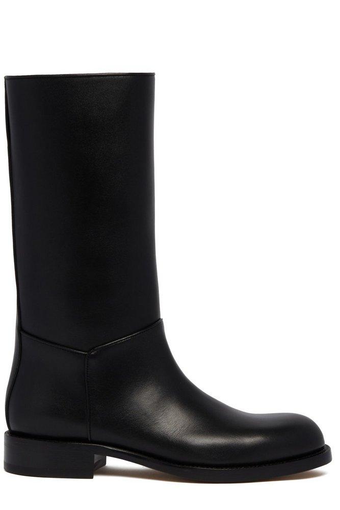 The Row Nobilis Riding Boots in Black | Lyst
