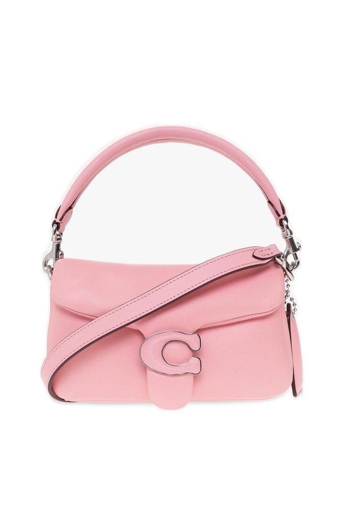 COACH Tabby Pillow Leather Shoulder Bag in Pink | Lyst