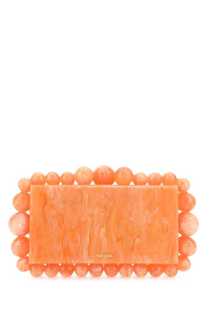 Cult Gaia Orange Plexiglass Eos Clutch | Lyst