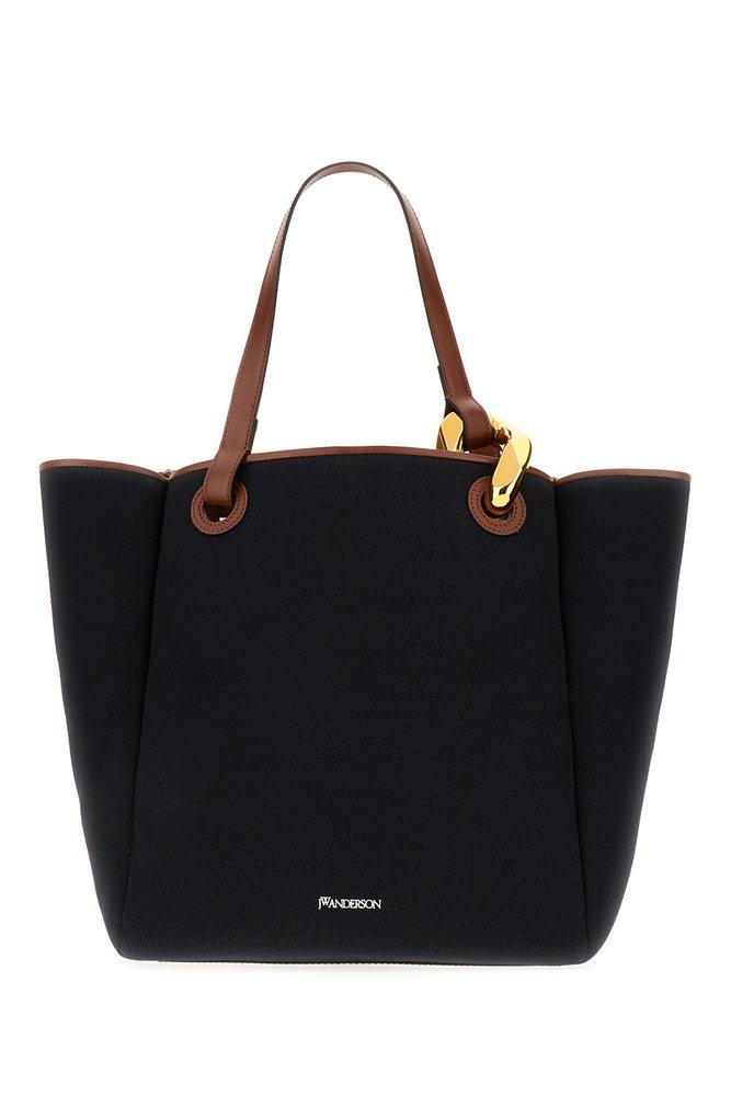 JW Anderson Canvas Corner Shopping Bag in Black | Lyst