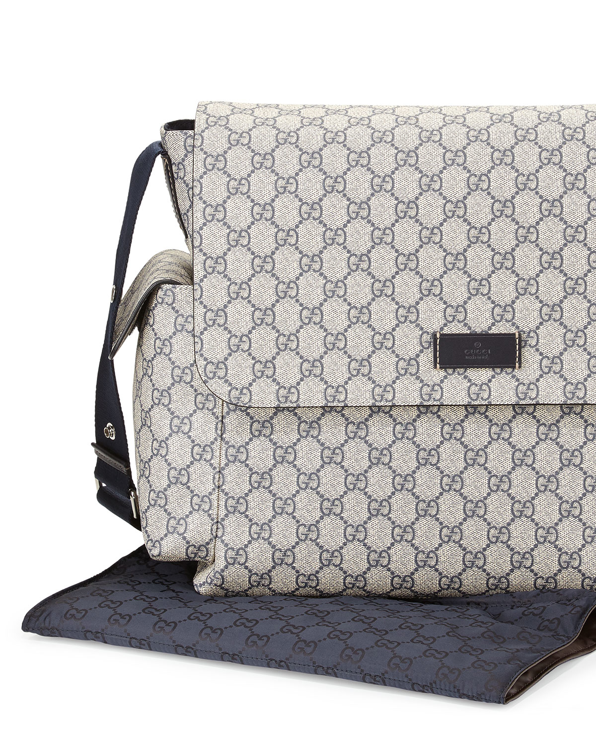 Gucci Diaper Bag Blue | semashow.com