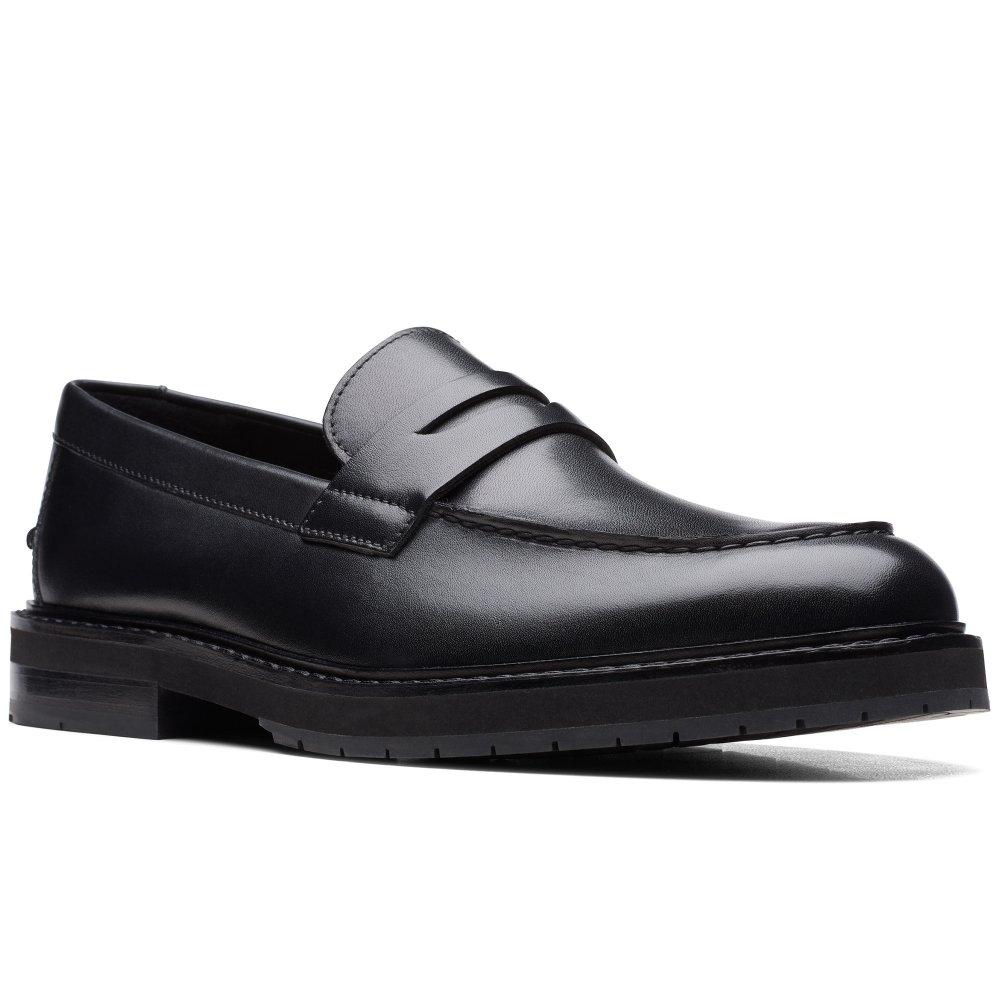 Clarks Craft North Lo Loafers in Black for Men | Lyst Canada