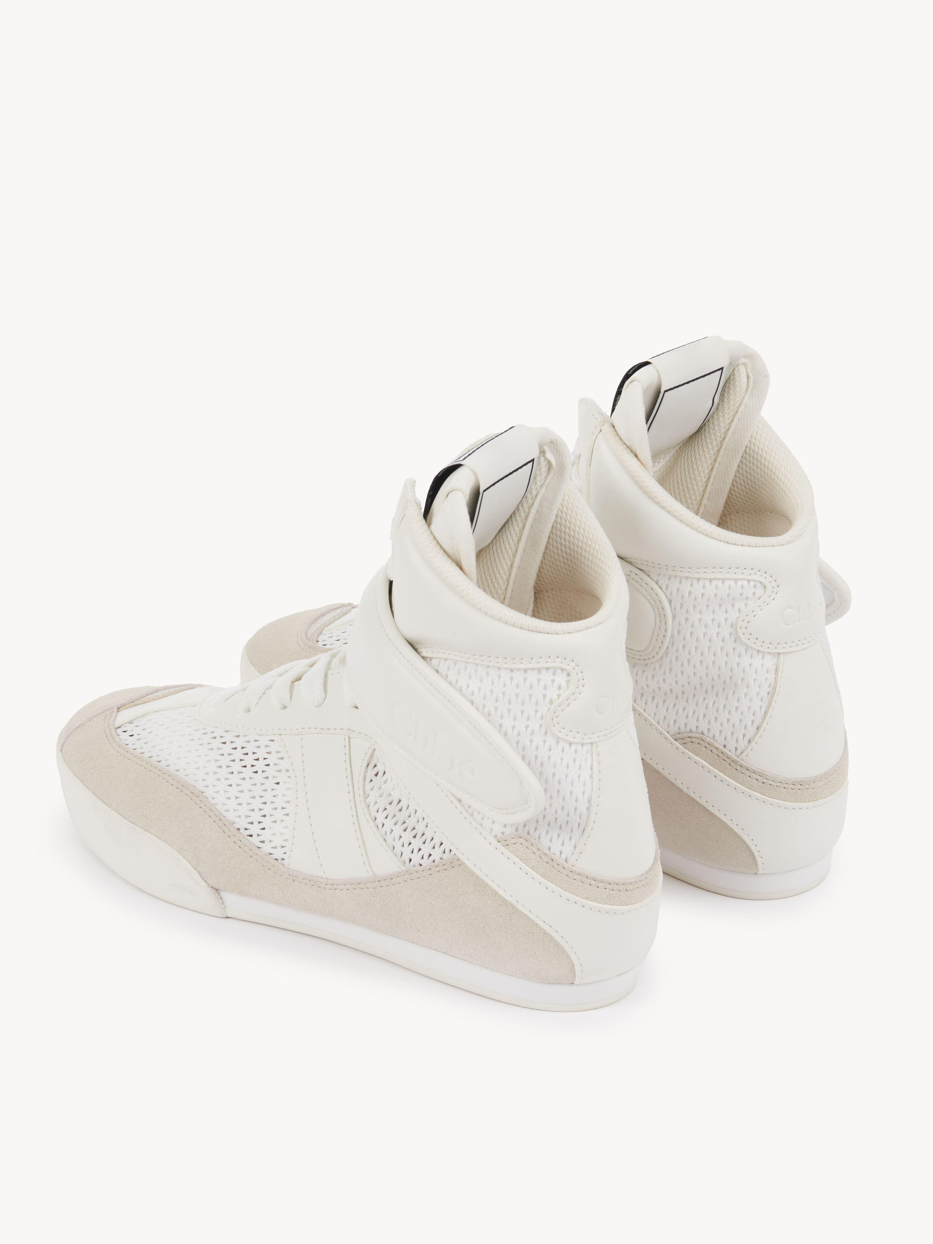Chloé Chloé Kick High-top Sneaker in White | Lyst