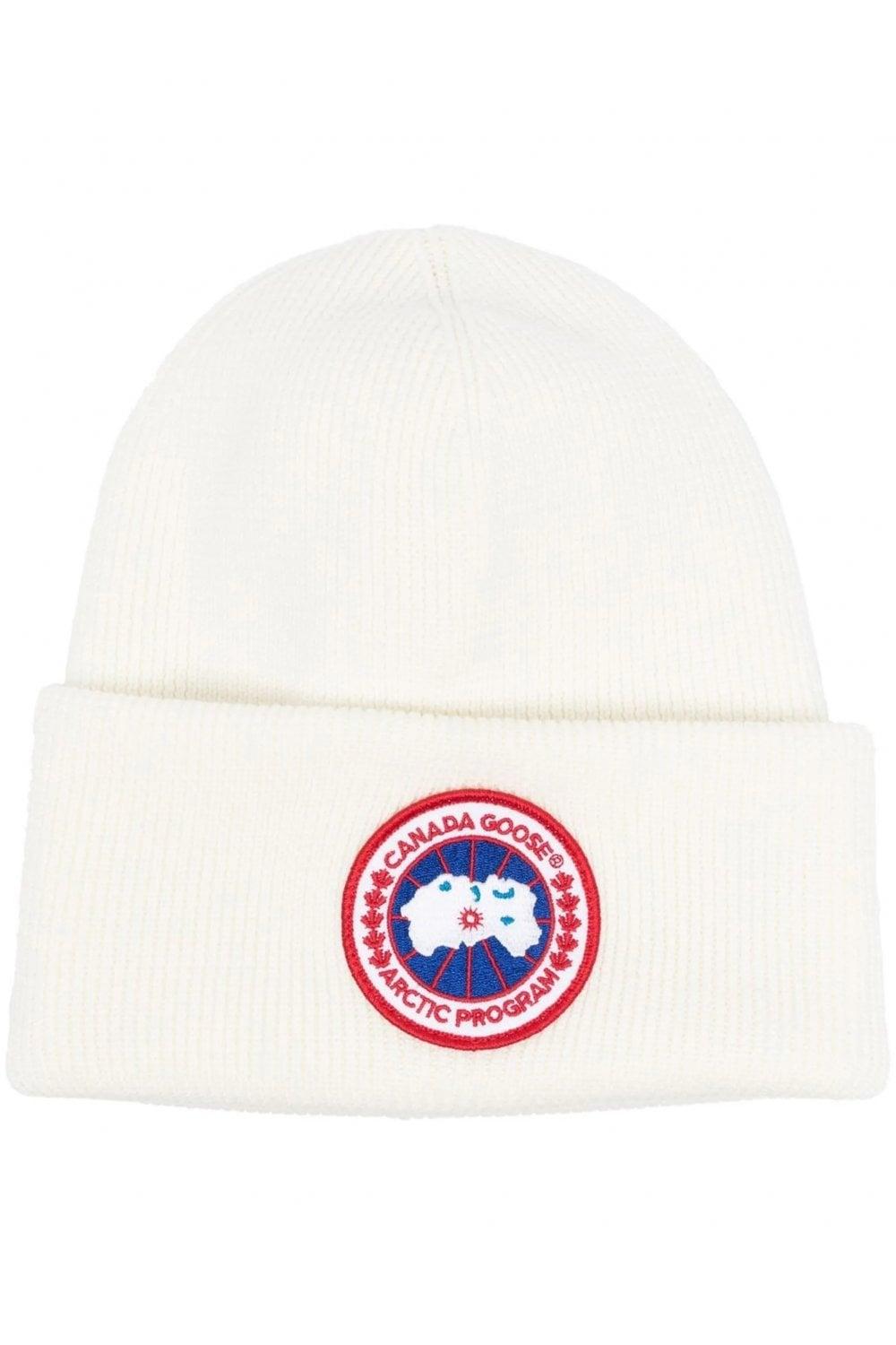 Canada Goose Arctic Touque Hat in White | Lyst UK