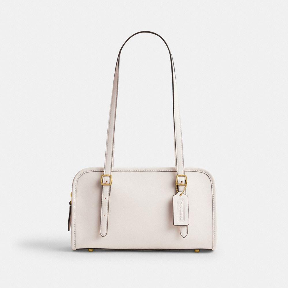 COACH Swing Zip in White | Lyst