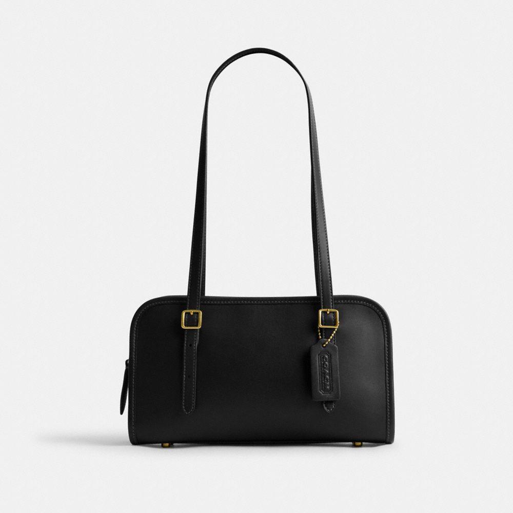 COACH Swing Zip Bag in Black | Lyst