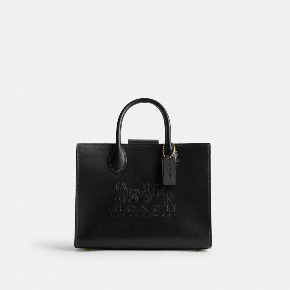 COACH Ace Tote Bag 26 in Black | Lyst