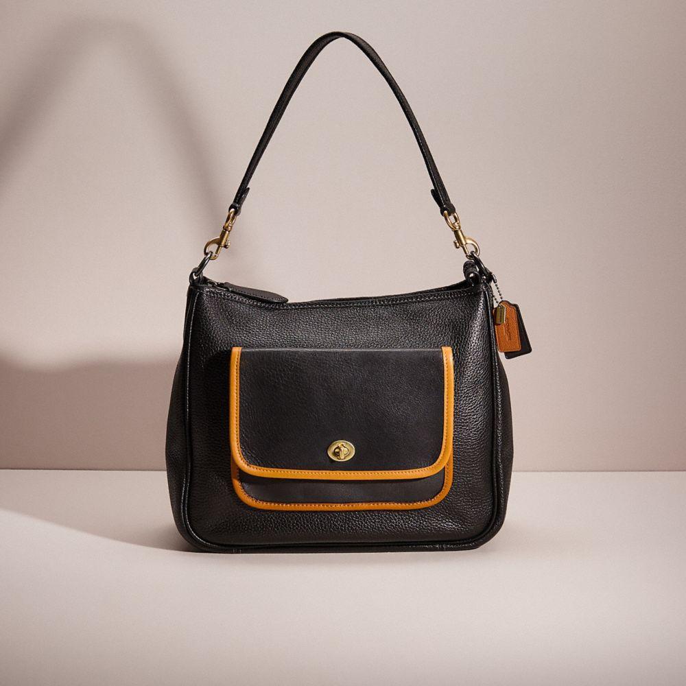 COACH Upcrafted Cary Shoulder Bag in Black | Lyst
