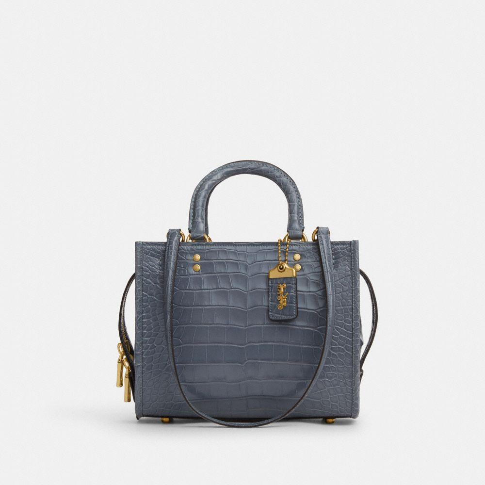 COACH Rogue Bag 25 In Alligator in Blue | Lyst