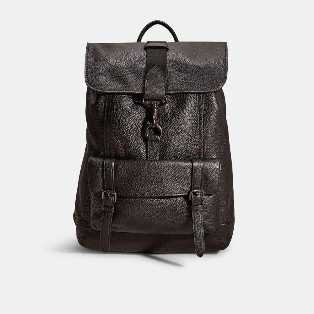 COACH Restored Bleecker Backpack in Black for Men | Lyst