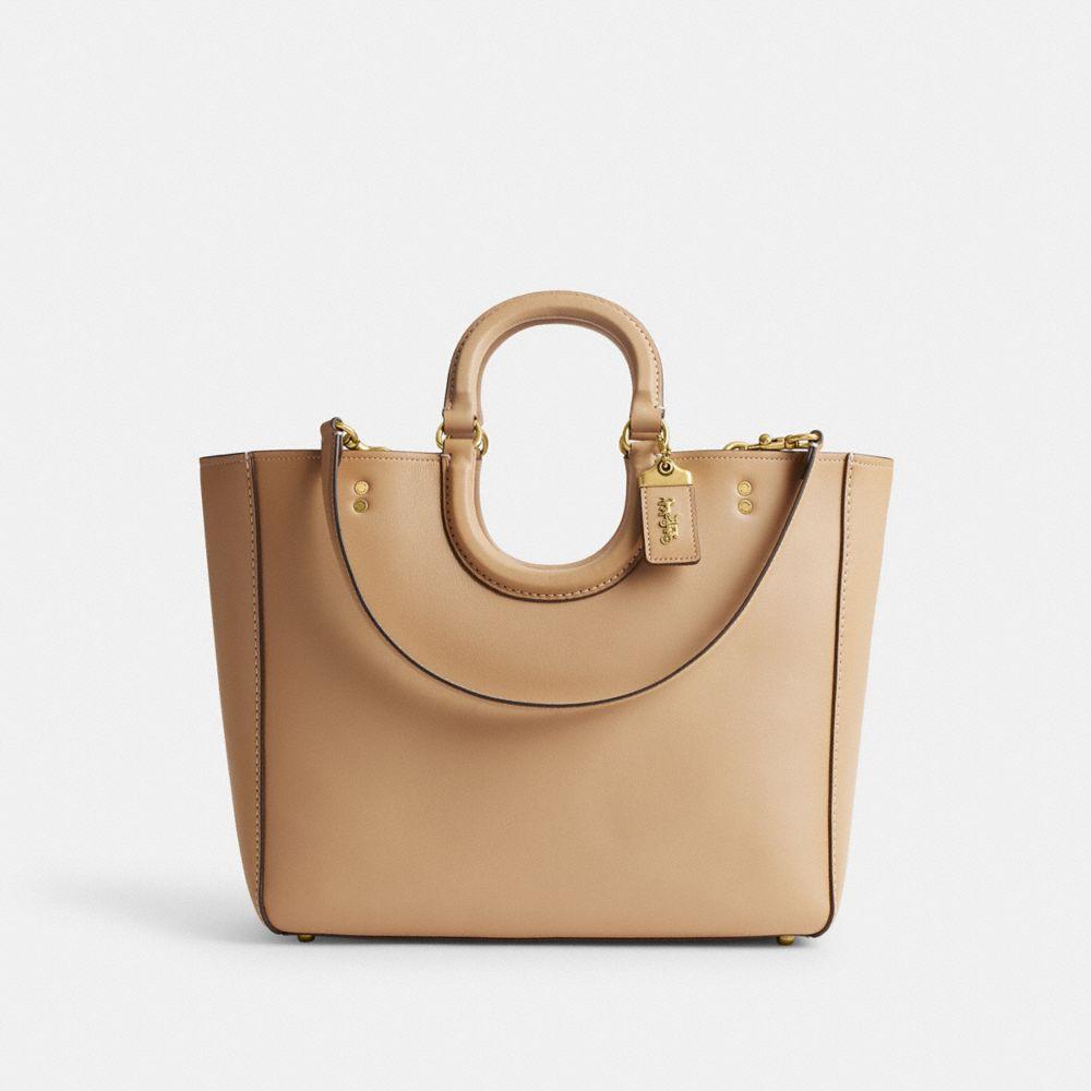 COACH Rae Tote Bag in Natural | Lyst