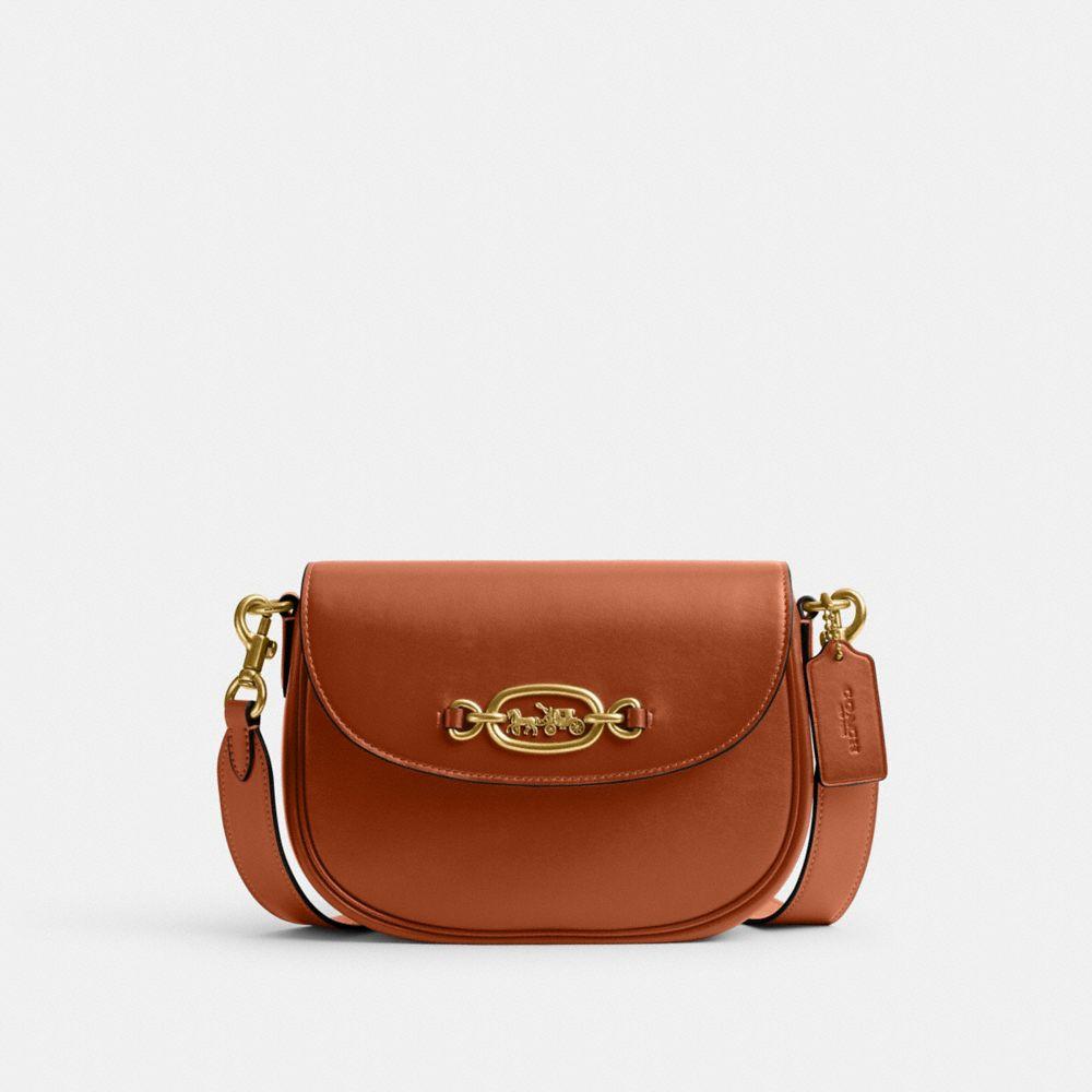 COACH Harley Crossbody Bag in Brown | Lyst