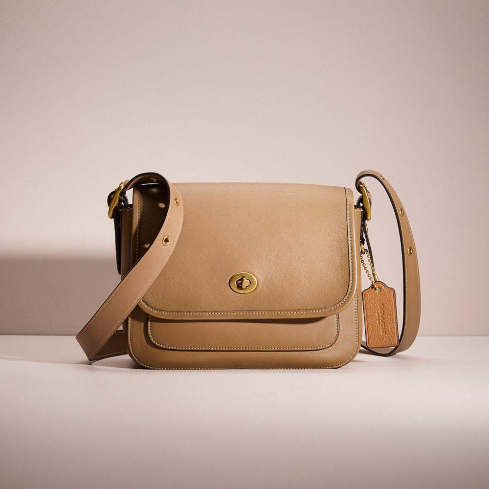 COACH Restored Rambler Crossbody in Natural | Lyst