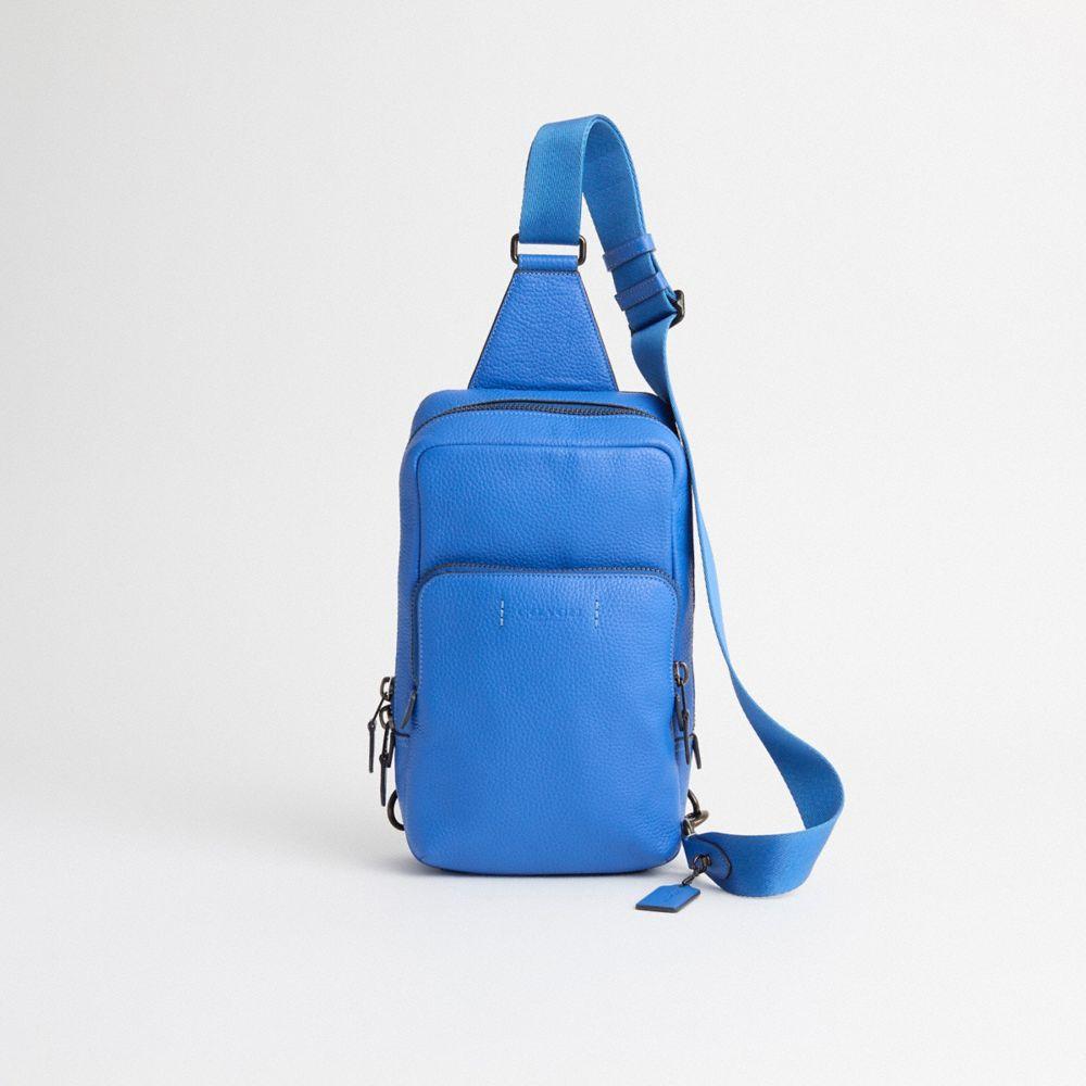 COACH Restored Gotham Pack in Blue for Men | Lyst
