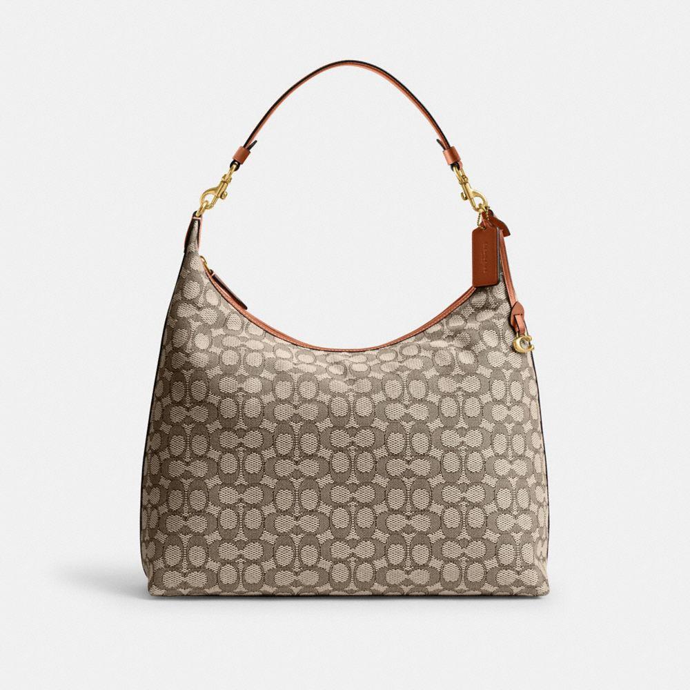 COACH Juliet Shoulder Bag 38 In Signature Textile Jacquard in Gray | Lyst