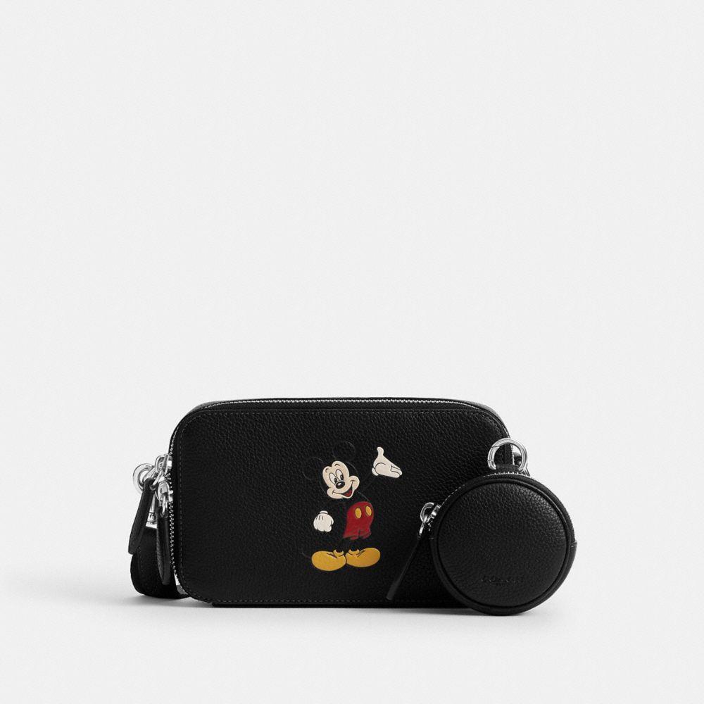 COACH Disney X Charter Slim Crossbody With Mickey Mouse in Black for ...
