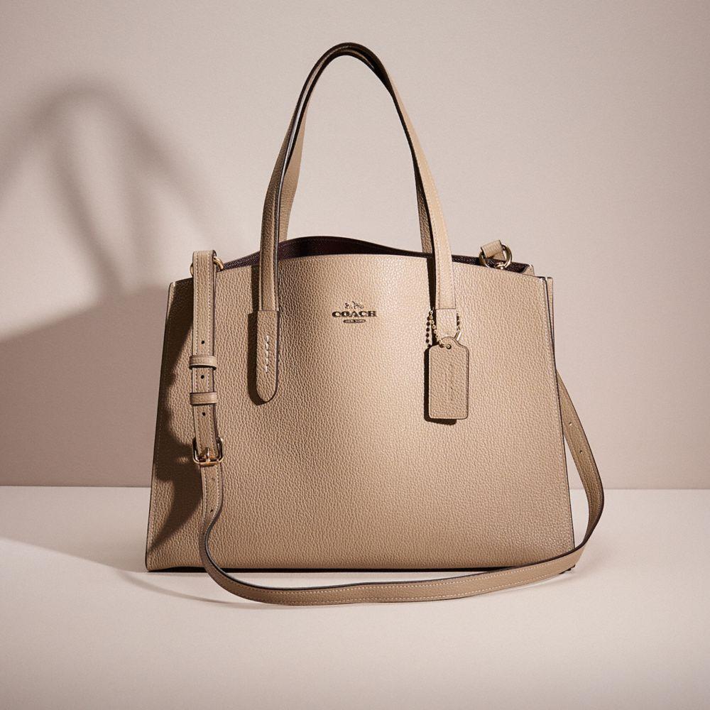 COACH Restored Charlie Carryall in Natural | Lyst