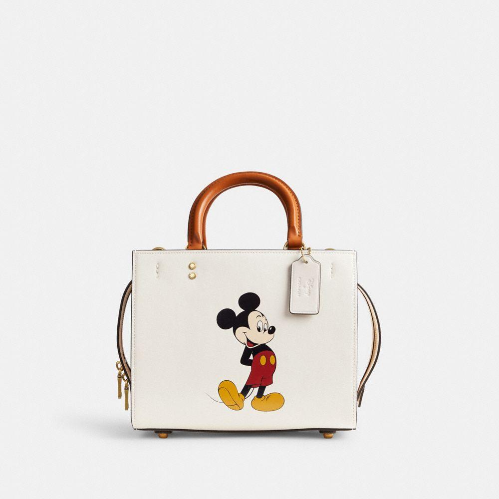 COACH Disney X Rogue Bag 25 With Mickey Mouse in Metallic | Lyst