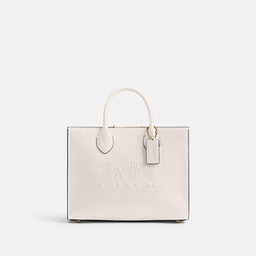 COACH Ace Tote Bag 26 in White | Lyst