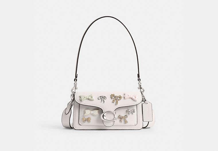 COACH Tabby Shoulder Bag 20 With Bows in Black | Lyst UK