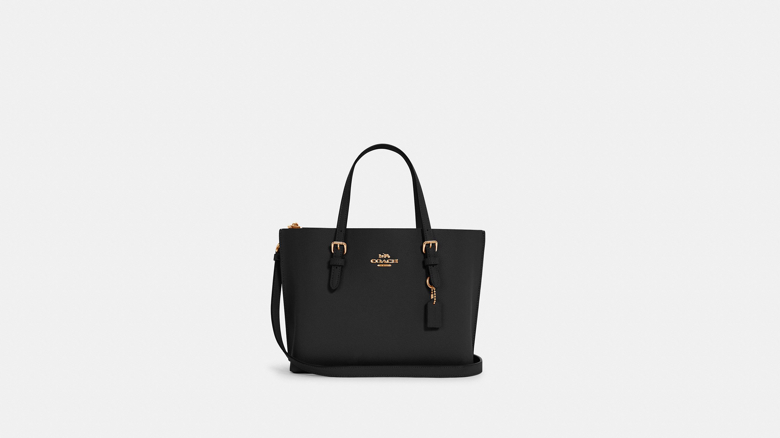 COACH Mollie Tote Bag 25 in Black | Lyst UK