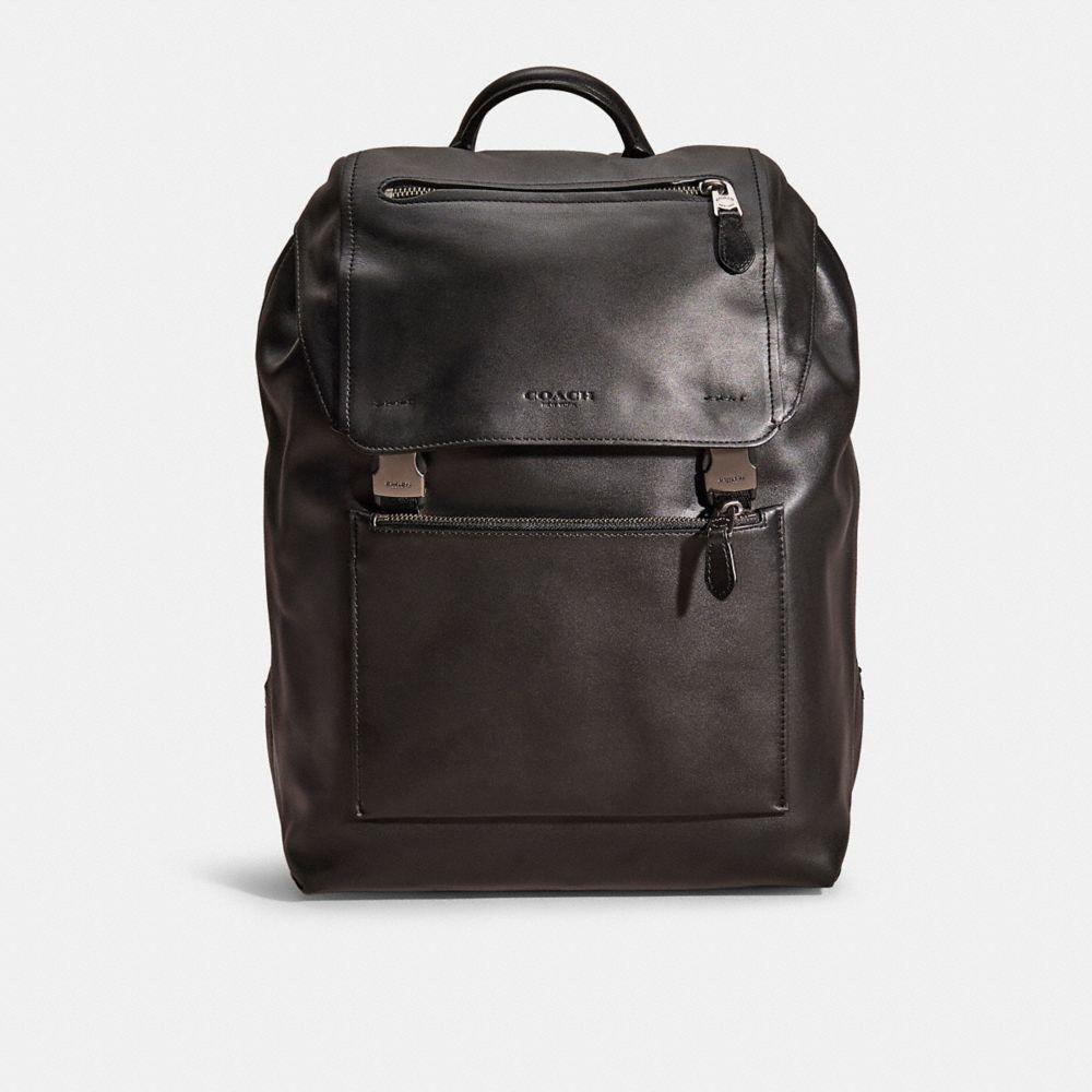 COACH Restored Manhattan Backpack in Black for Men | Lyst