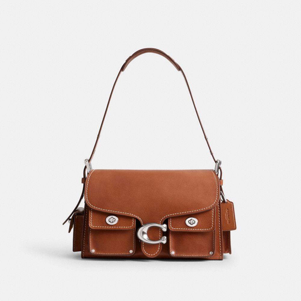 COACH Cargo Turnlock Soft Tabby in Brown | Lyst