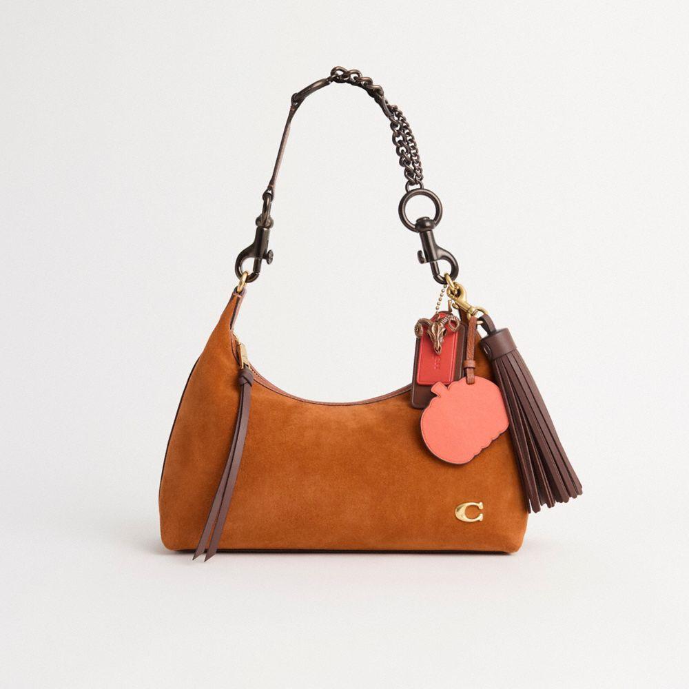 COACH Upcrafted Juliet Shoulder Bag in Brown | Lyst