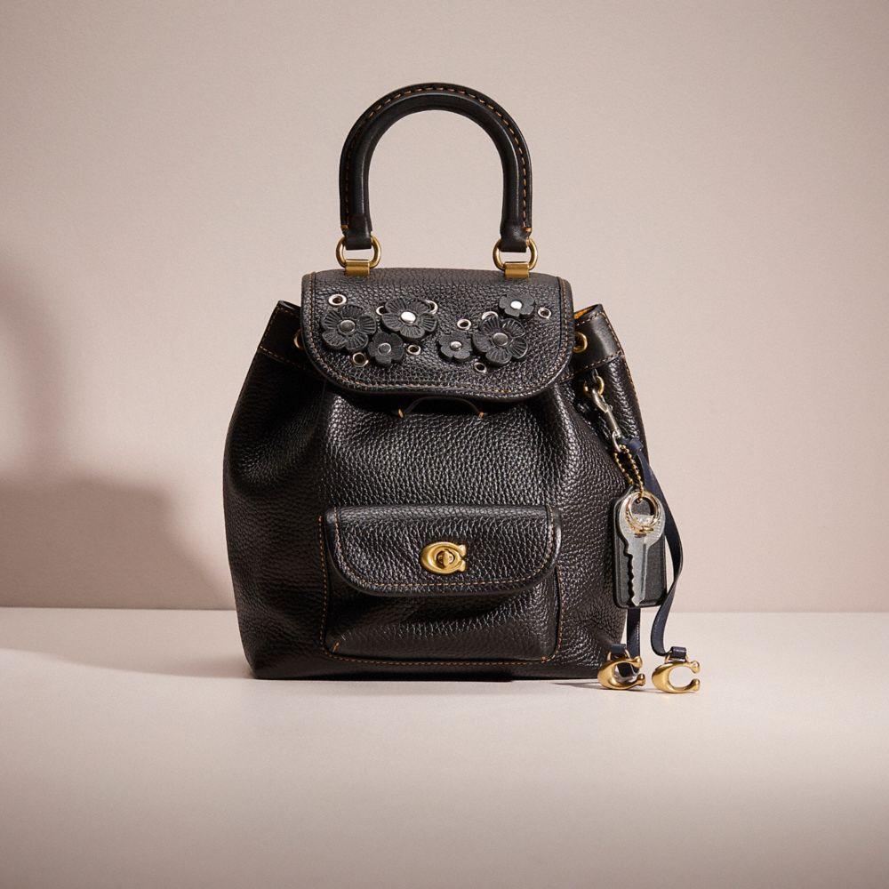 COACH Upcrafted Riya Backpack 21 in Black | Lyst