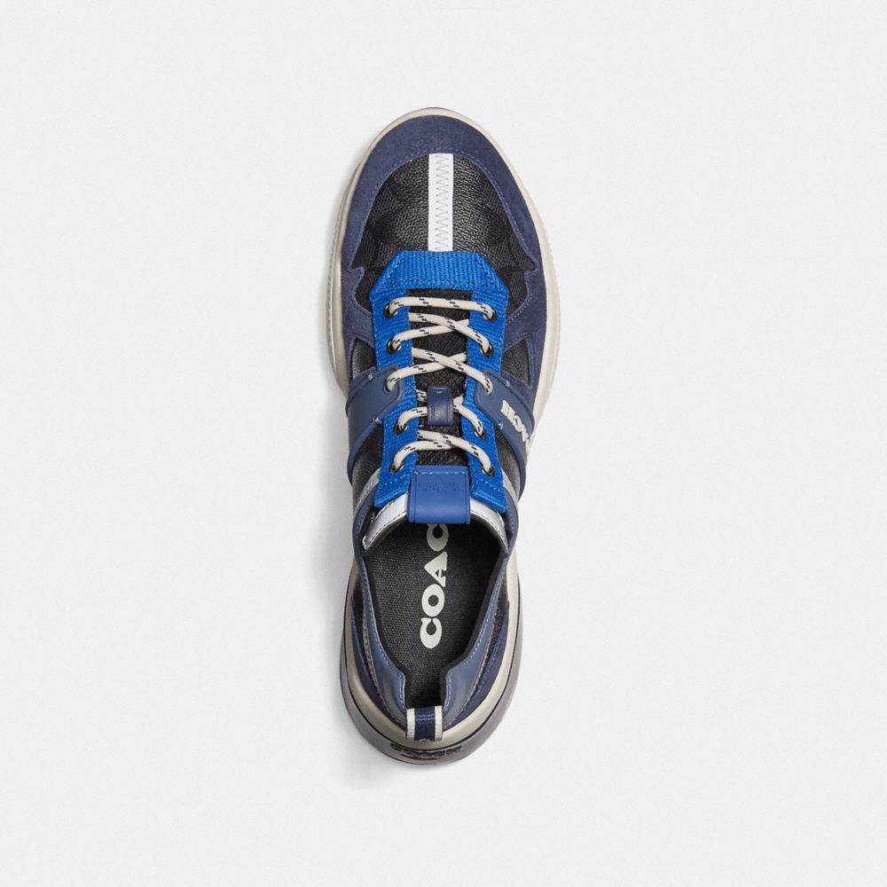 COACH Canvas Citysole Runner in Blue for Men - Lyst