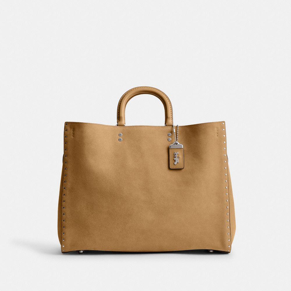 COACH Rogue Bag 39 With Rivets in Natural | Lyst