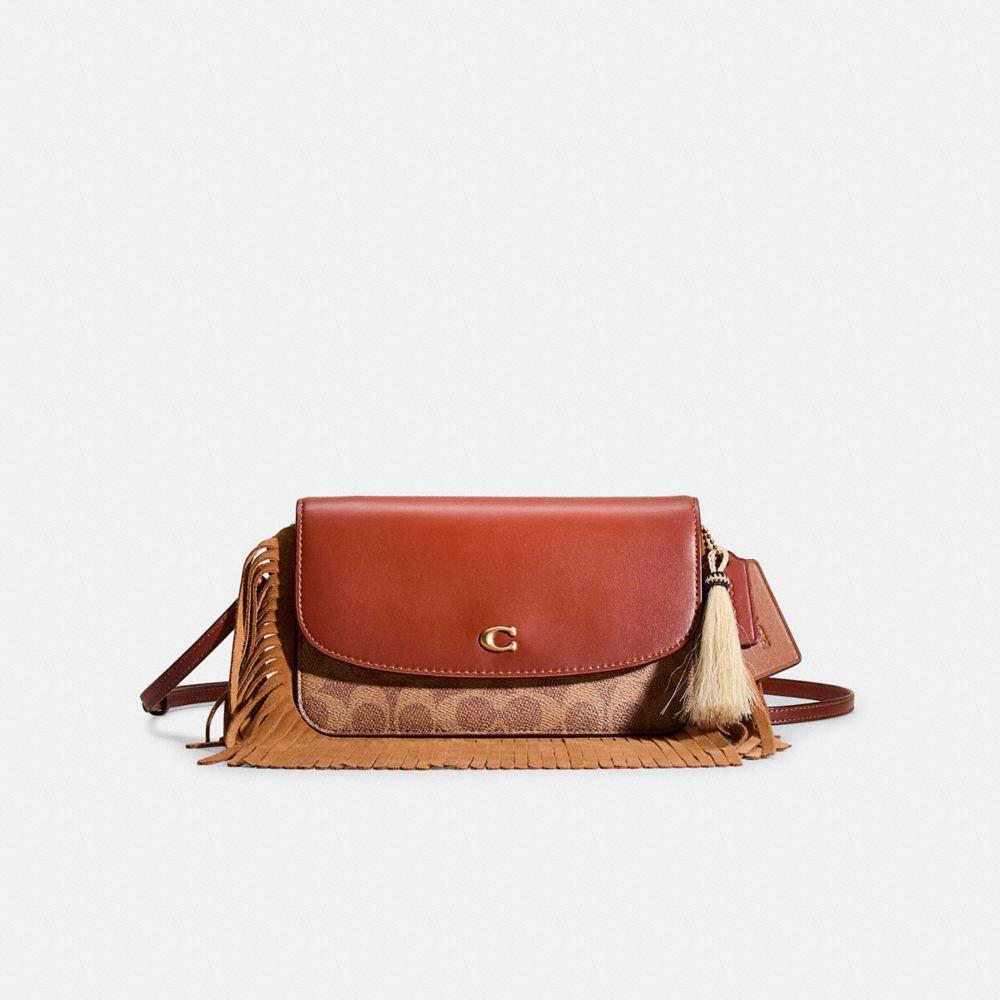 COACH Upcrafted Hayden Crossbody Bag In Signature Canvas in Brown | Lyst