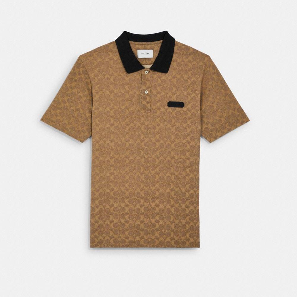 COACH Essential Polo in Brown for Men | Lyst