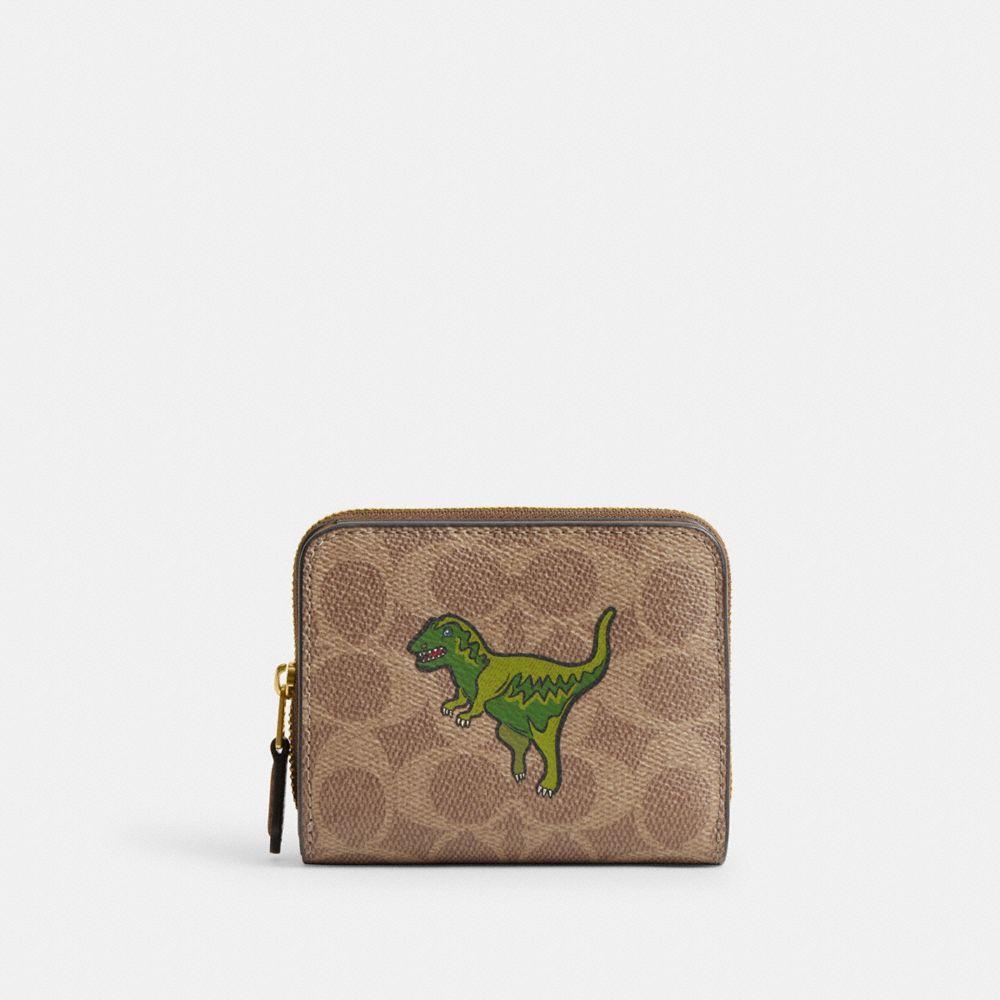 COACH Essential Billfold Wallet In Signature Canvas With Rexy Print | Lyst