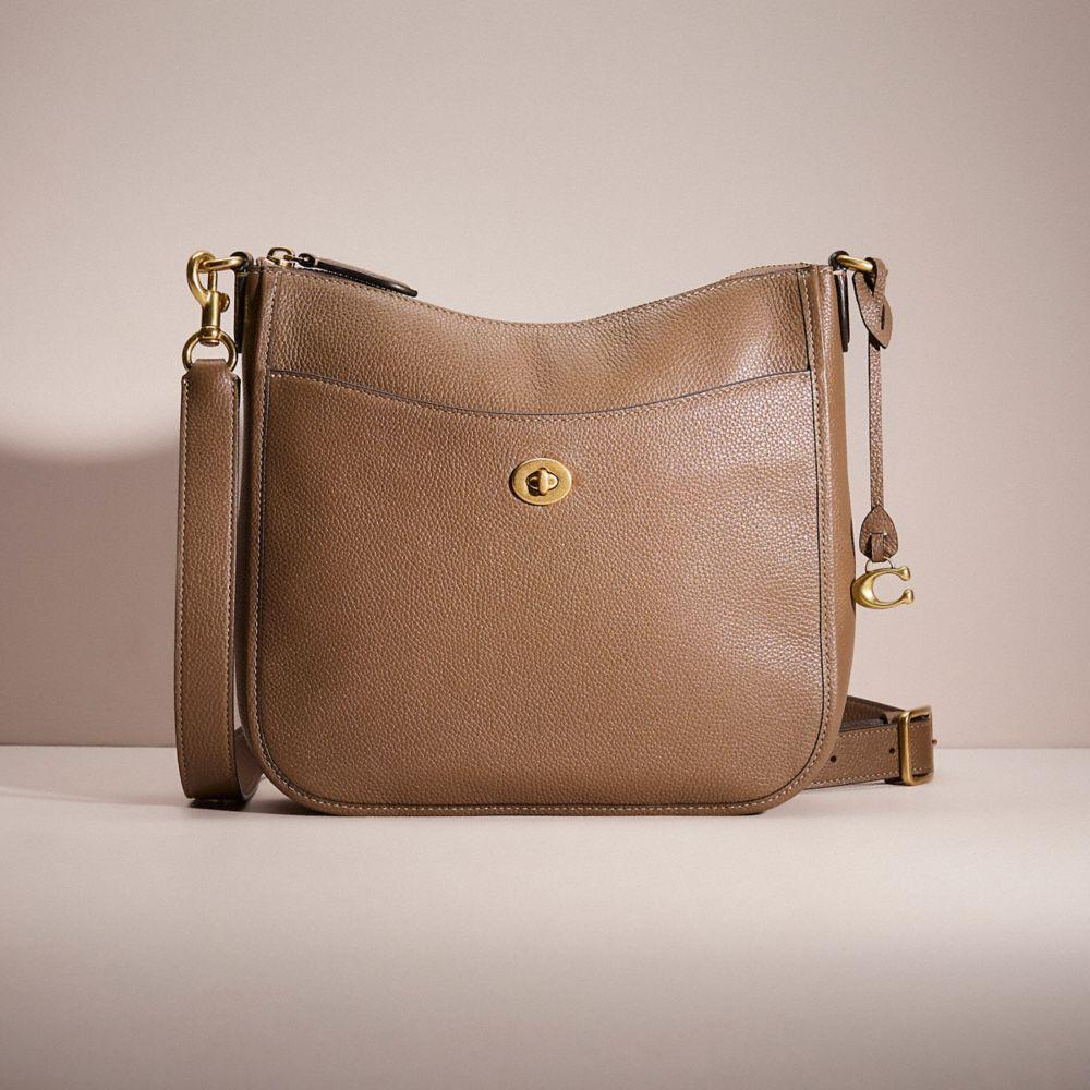 COACH Restored Chaise Crossbody in Natural | Lyst